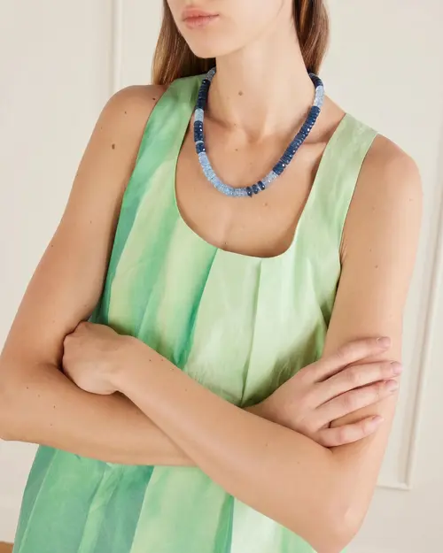 C. GRASSI Gemstone Necklace - 19-21"